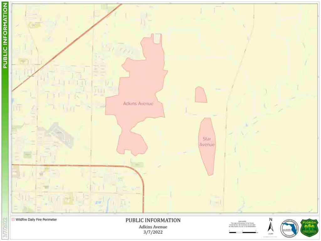 Forest Service releases current wildfire maps | Niceville.com