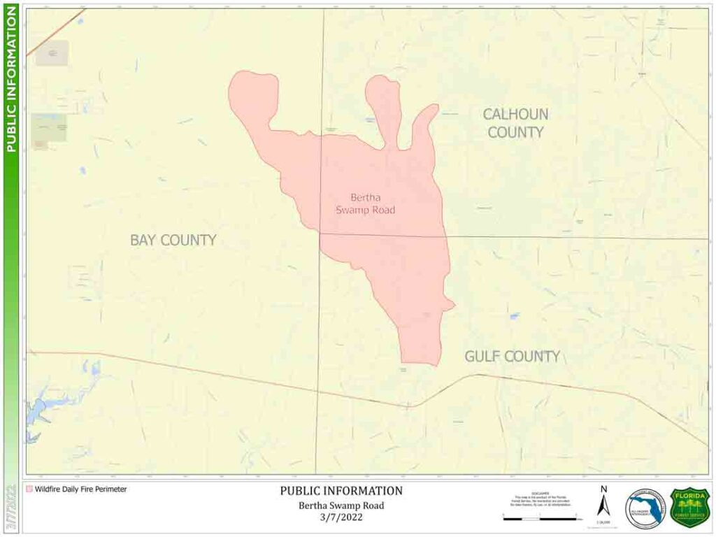 Forest Service releases current wildfire maps | Niceville.com