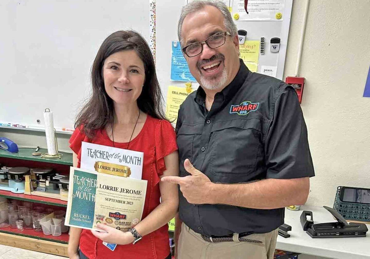 Outstanding educator Lorrie Jerome is Teacher of the Month for Ruckel ...