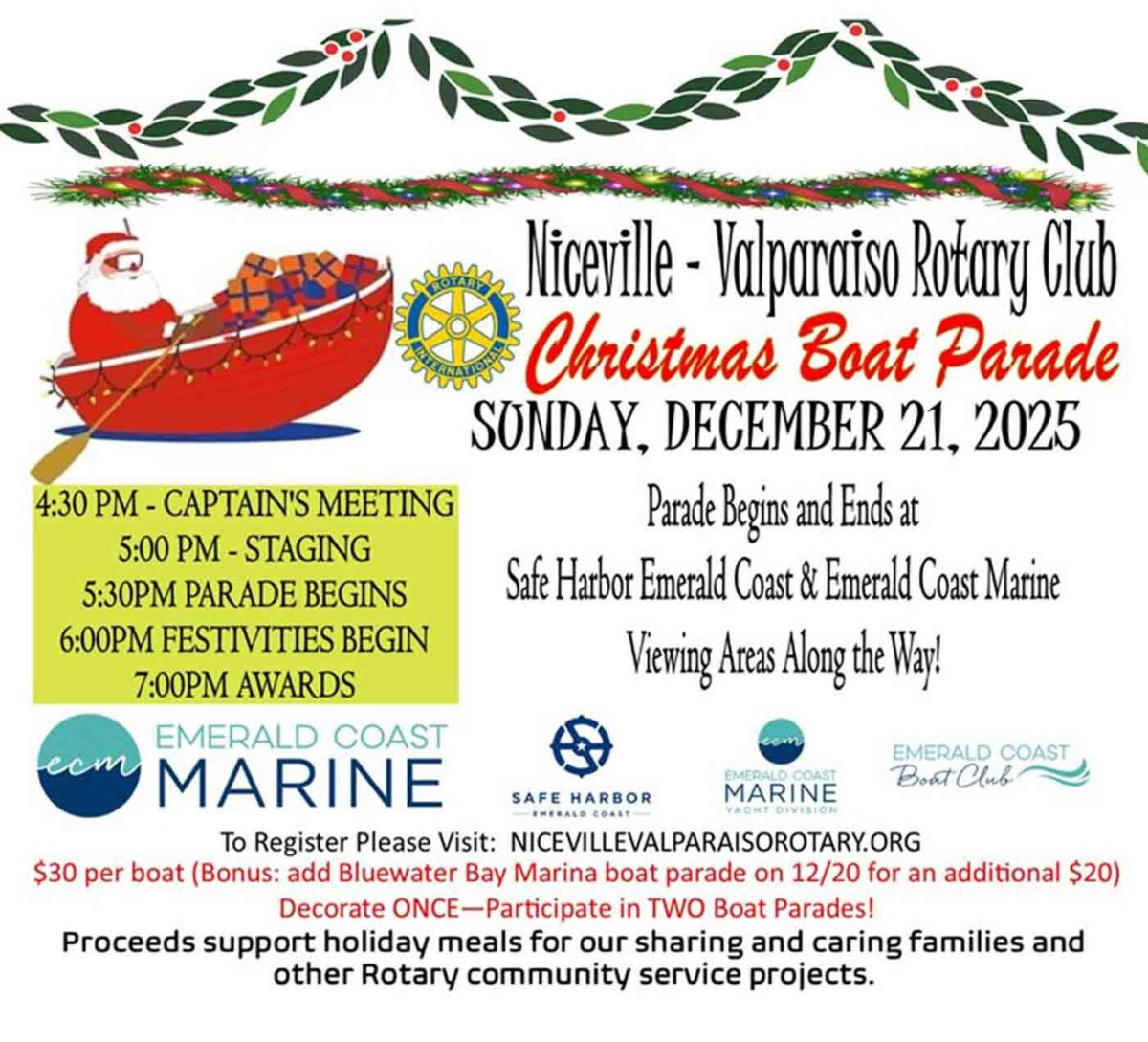 Niceville celebrates Christmas with lights, a parade, and events ...