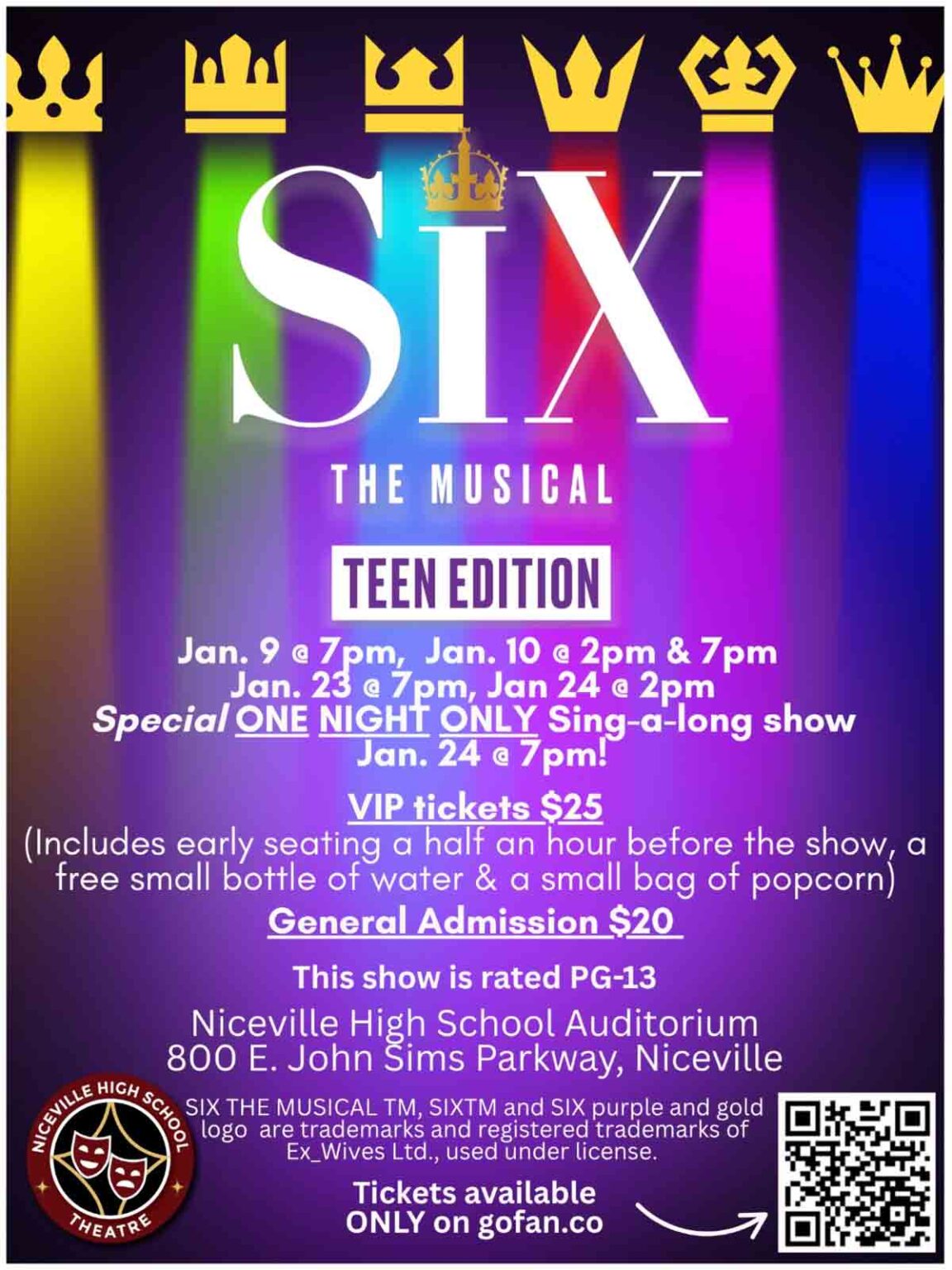 High-energy musical “Six: Teen Edition” set for NHS stage | Niceville.com