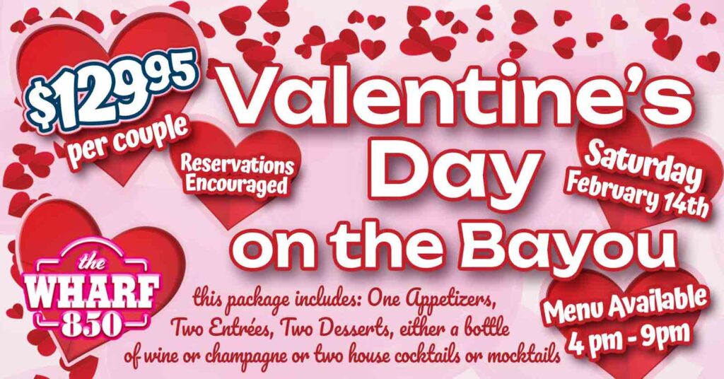 A favorite Valentine’s tradition returns at The Wharf 850 | Niceville.com